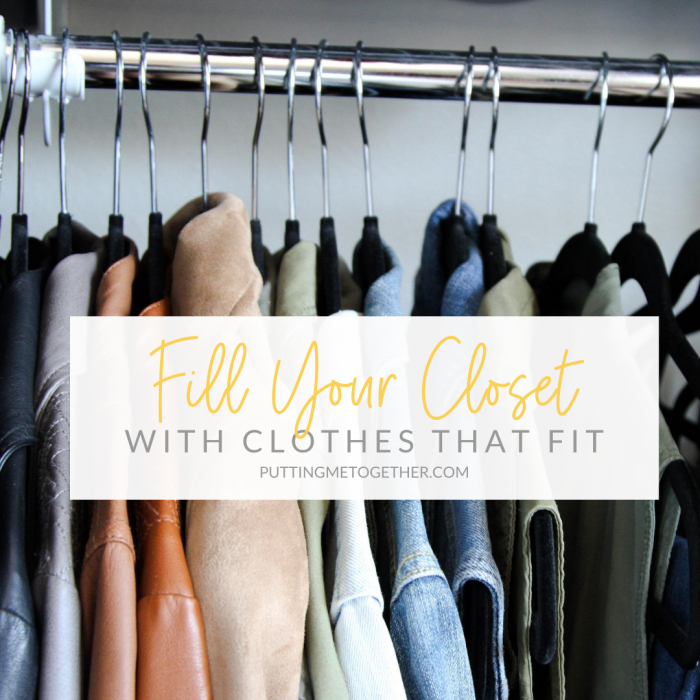 How to Fill Your Closet With Clothes That Actually Fit
