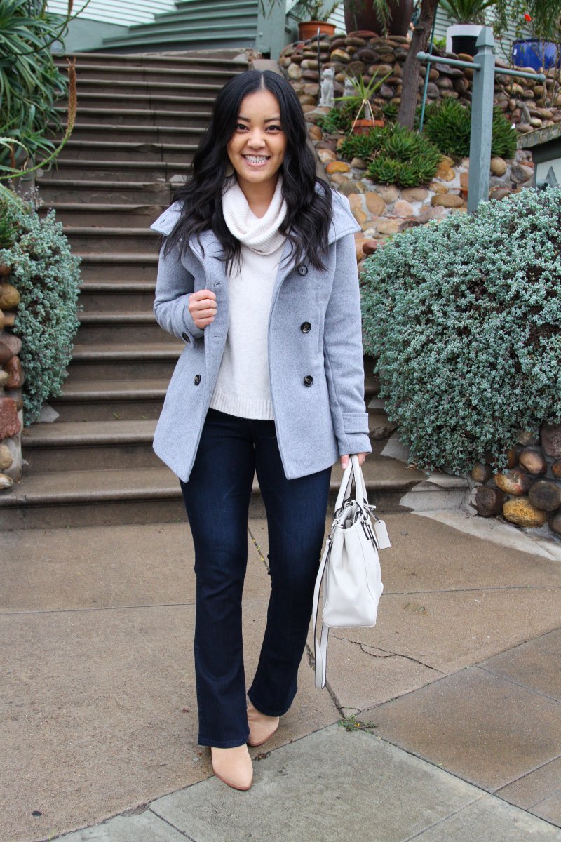 How to Style a Sweater in the Winter and Spring with Outfit Examples