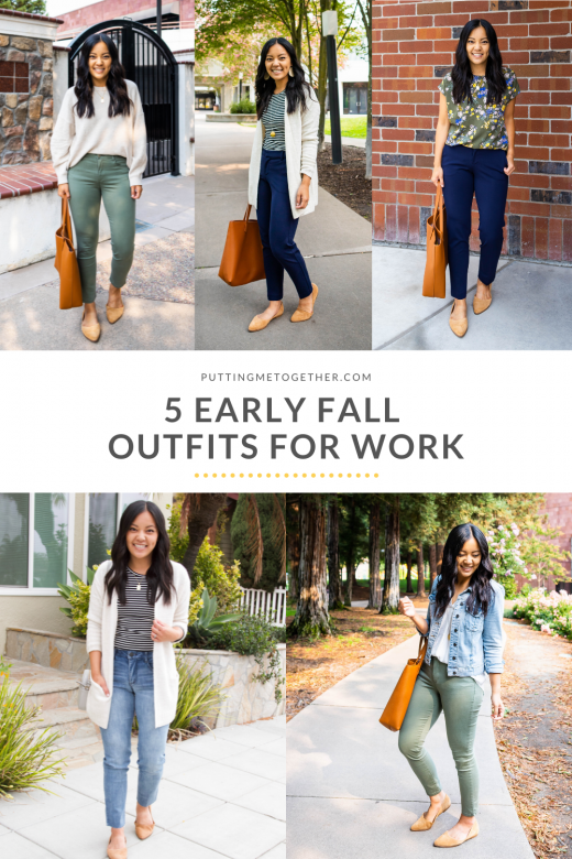 5 Early Fall Work Outfits (That Are Really Comfy, Of Course! 😉)