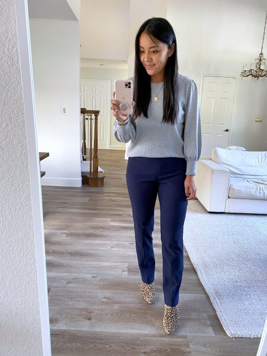 How to Style Business Casual Pants With Boots in the Winter