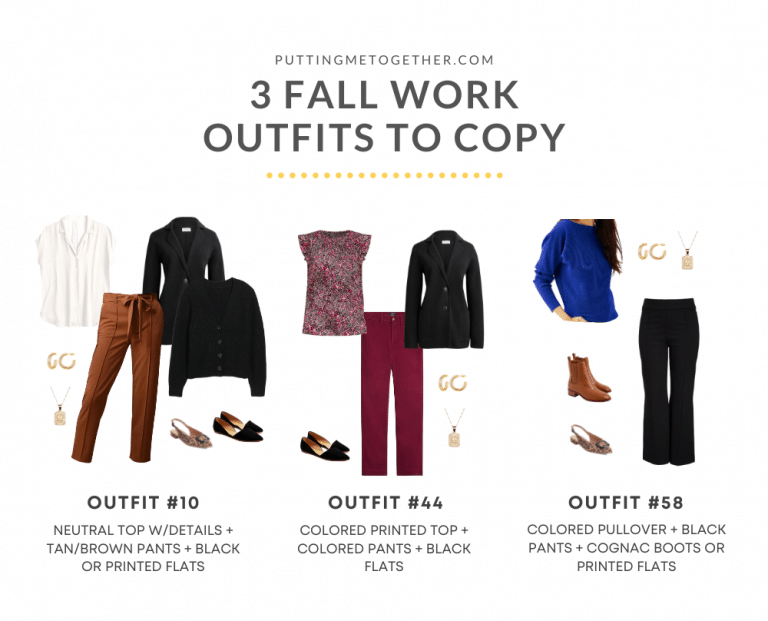 3 Early Fall Work Outfits to Copy