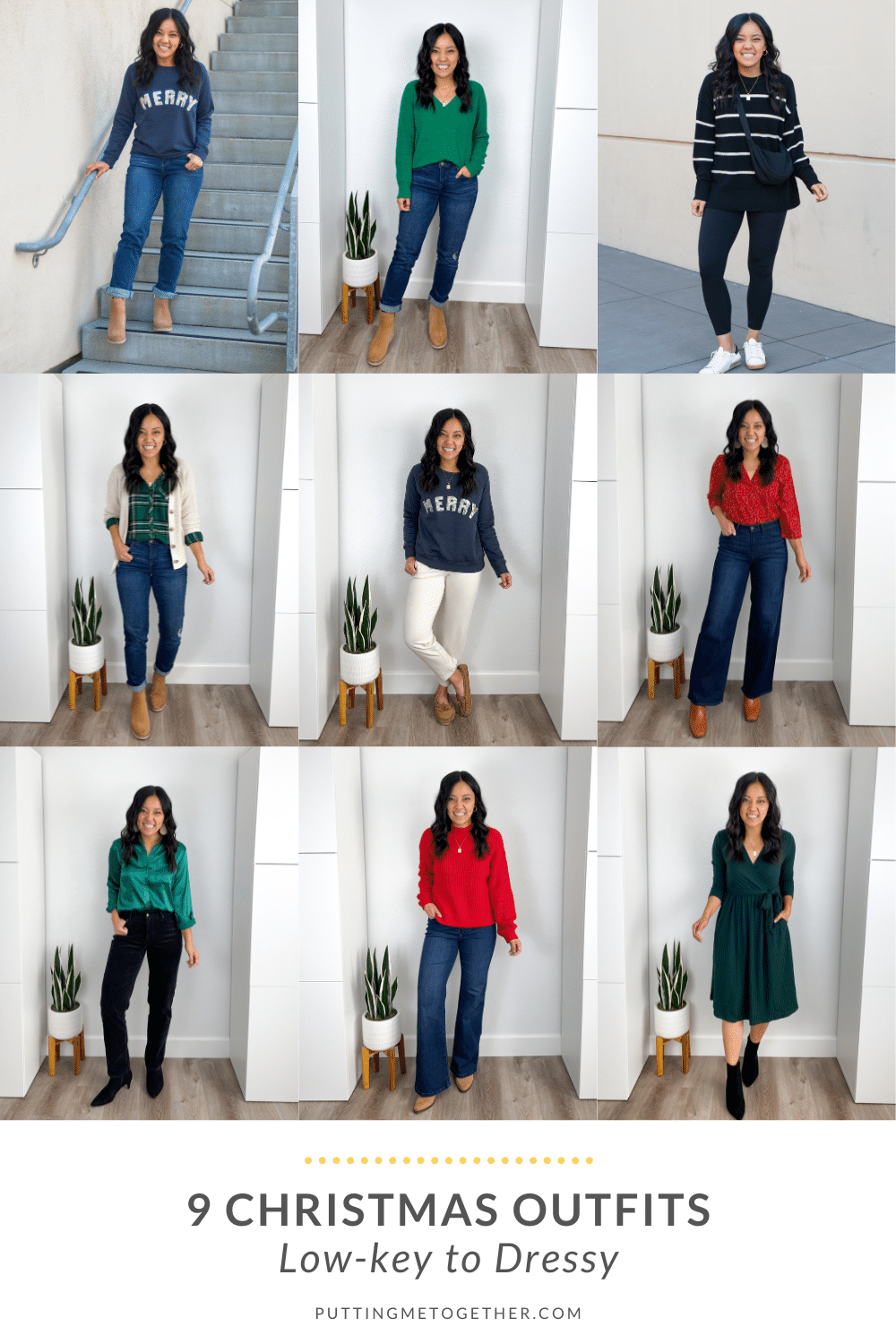 9 Christmas Outfits to Wear for Low-key to Dressy Activities