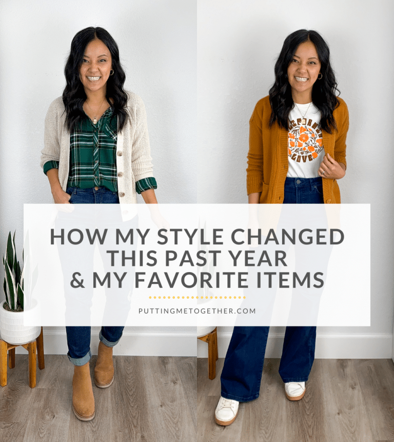 My Favorite Items From the Past Year & How My Style Changed