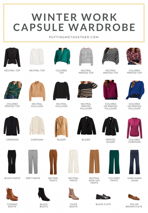 Winter Workwear Capsule Wardrobe