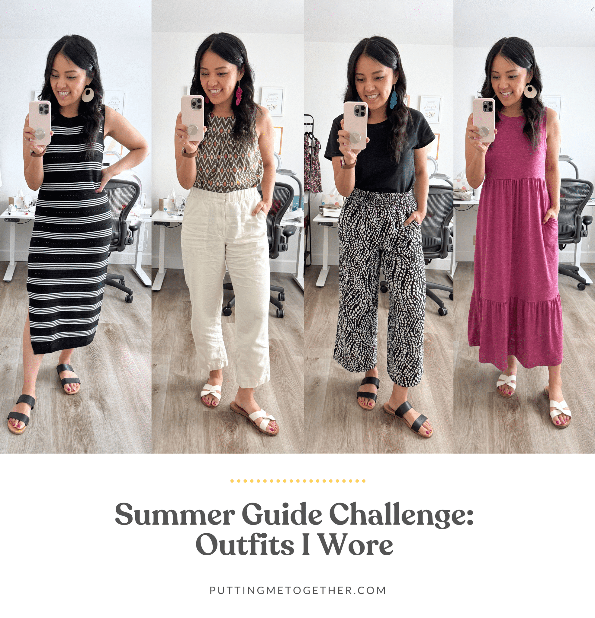 Outfits I Wore From Our Summer Guide PMT Style Club Challenge