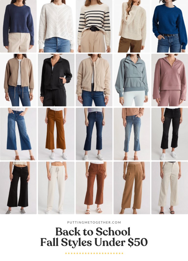 Back to School Fall Outfits for Moms and Teachers - Under $50