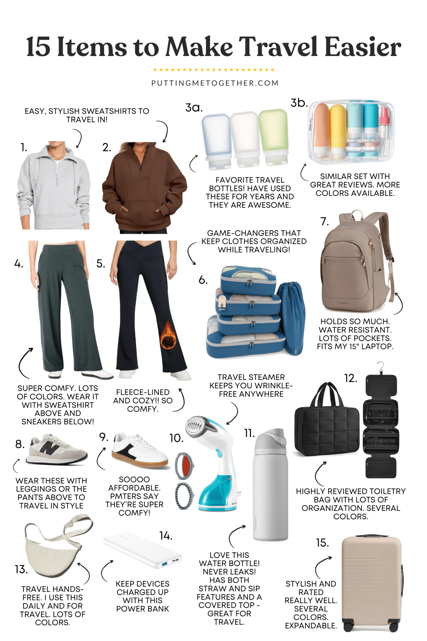 15 Essential Travel Items to Make Travel Easier