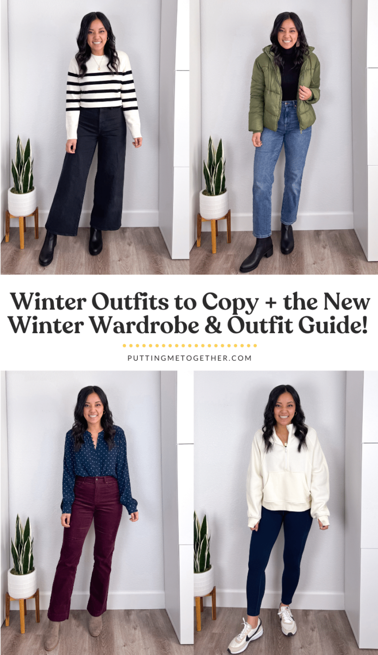 Four Easy Casual Winter Outfits to Copy