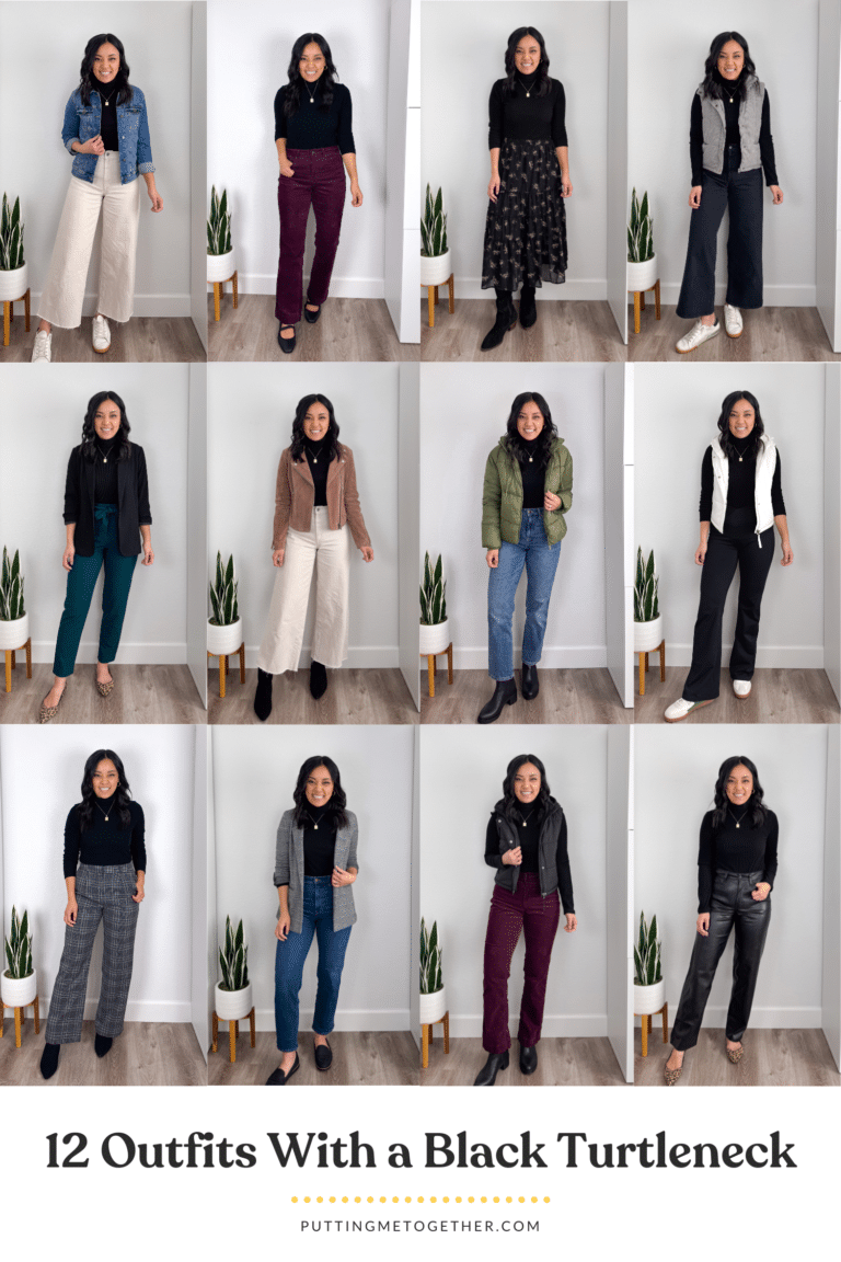 12 Outfits With a Black Turtleneck