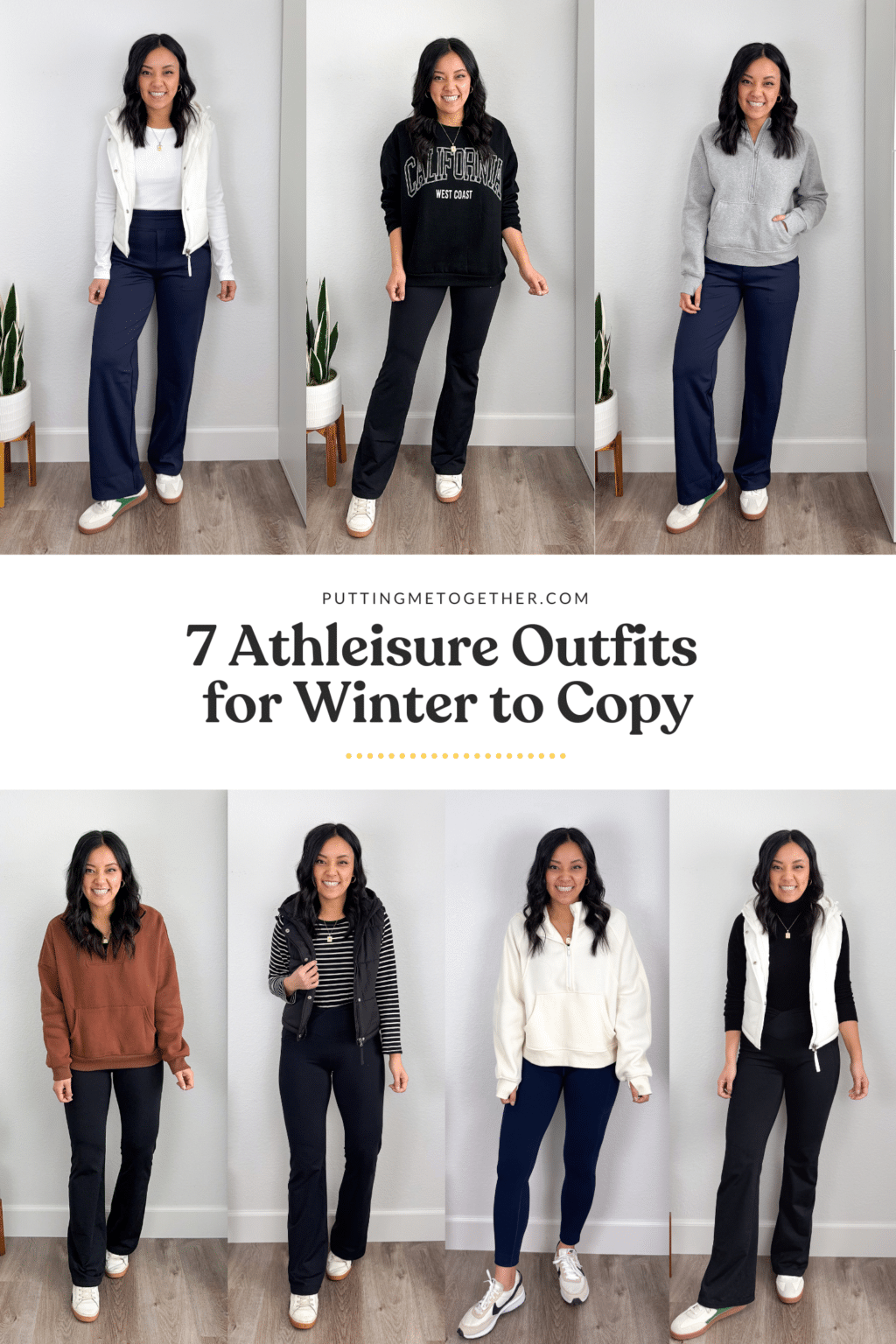 7 Athleisure Outfits for Winter With Formulas to Copy