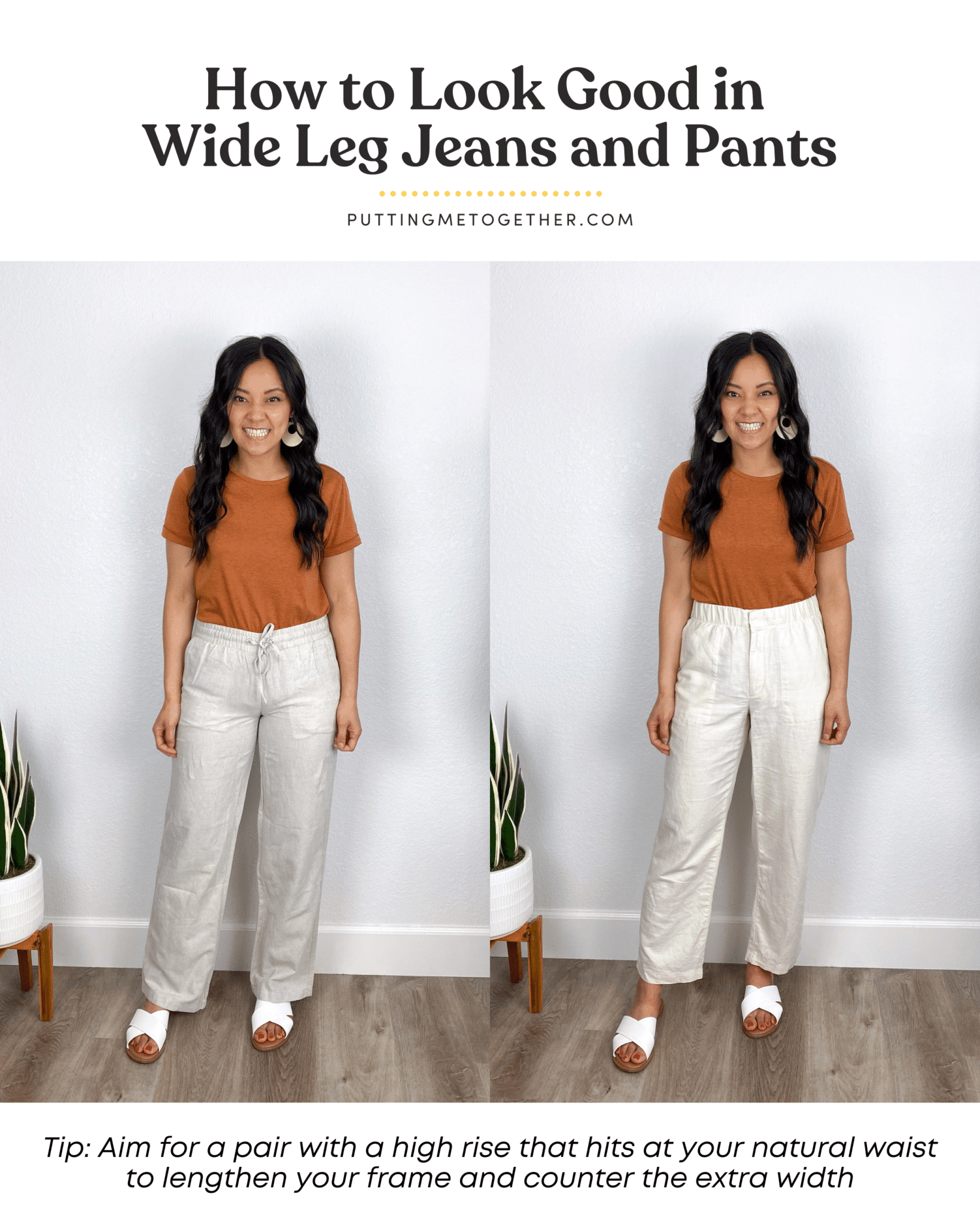 How to Look Good in Wide Leg Jeans: Four Fit Tips to Look For