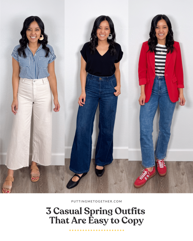 Three Casual Spring Outfit Ideas From the NEW Spring Guide!