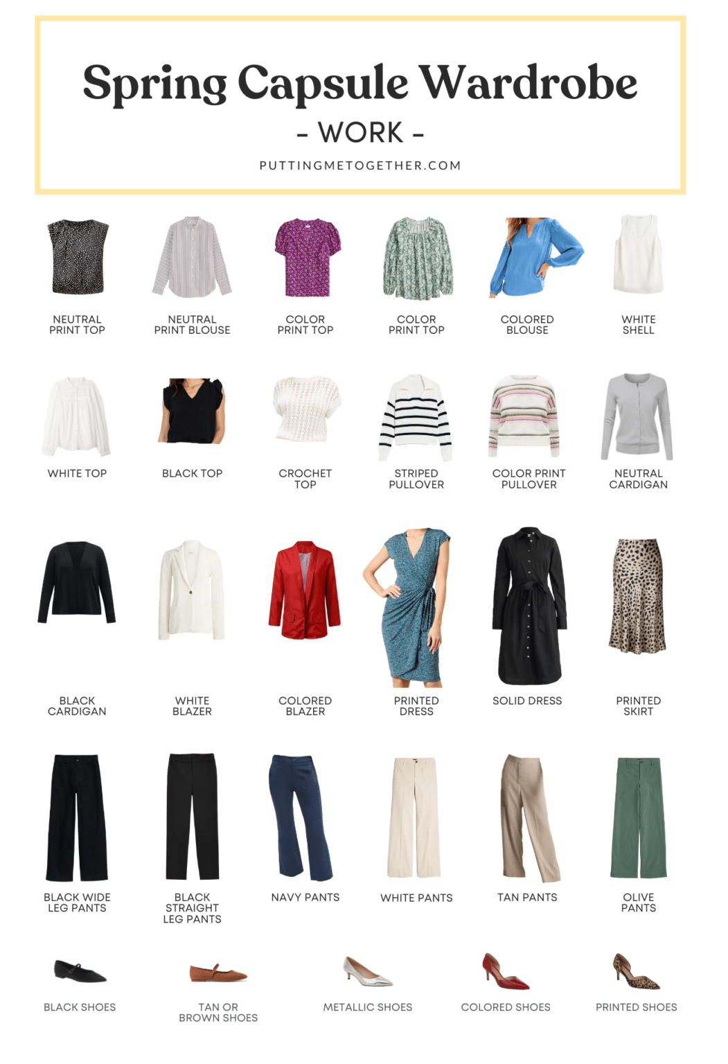 Spring Capsule Wardrobe for Work & How to Leverage Your Clothes