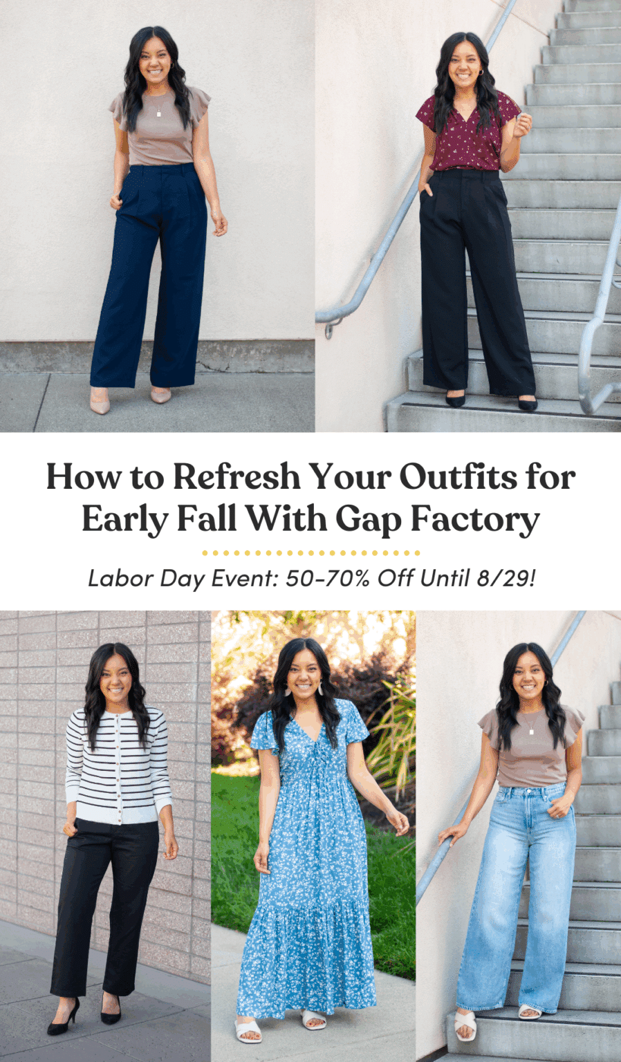 How to Refresh Your Elevated Casual & Work Outfits for Early Fall