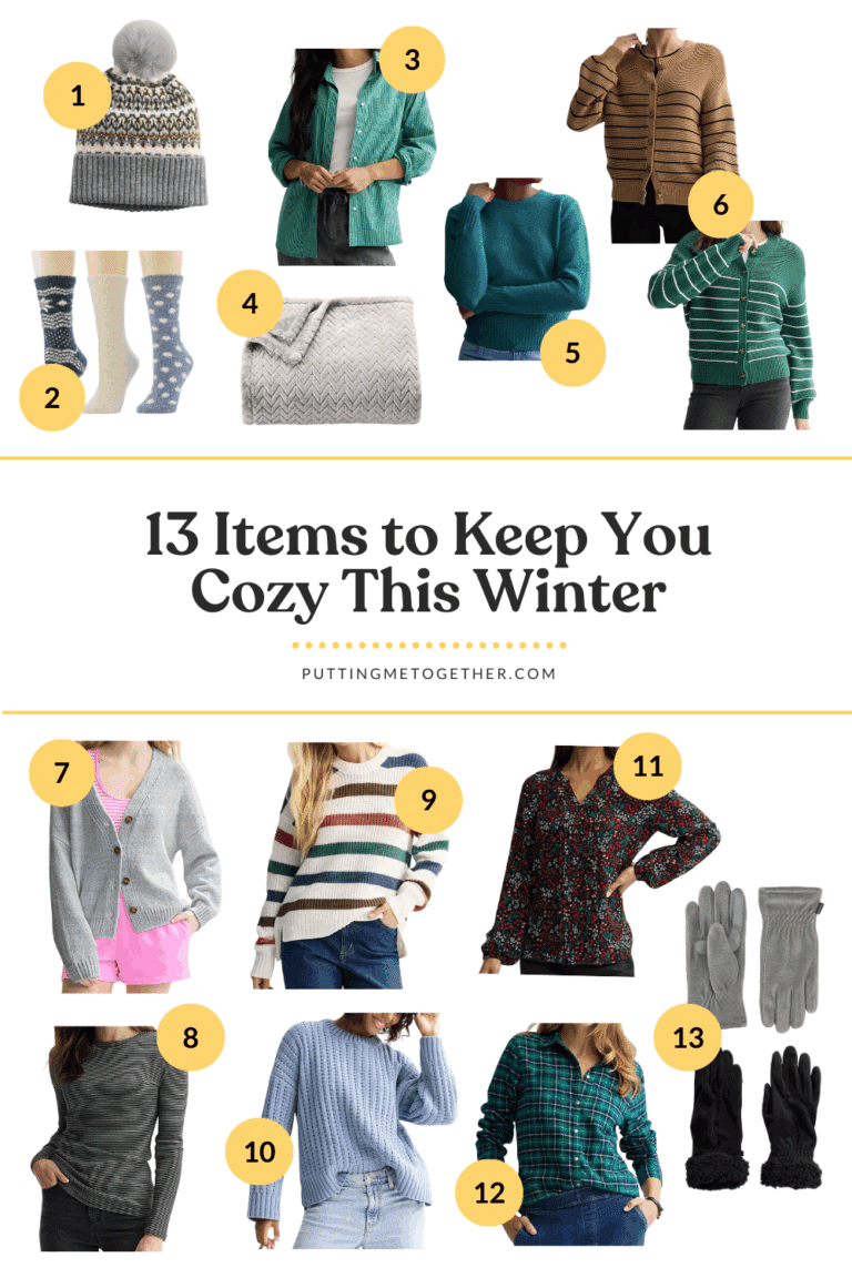 13 Items to Keep You Cozy This Winter — Affordable + 25% OFF!